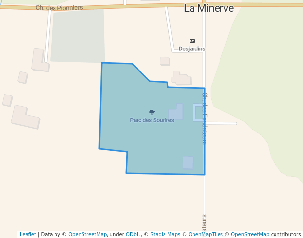 Parc des Sourires in La Minerve | Map and Routes