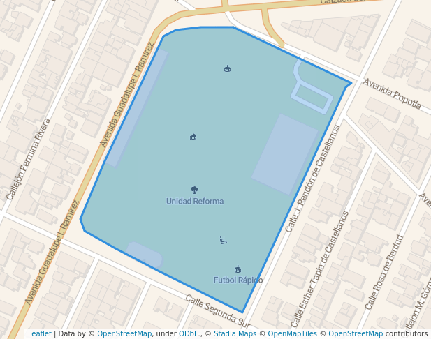 Unidad Reforma in Tijuana | Map and Routes