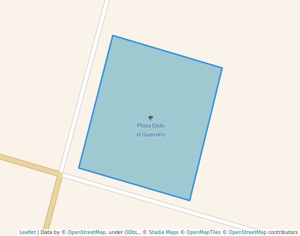 Plaza Ejido el Guerreño in El Guerreño | Map and Routes