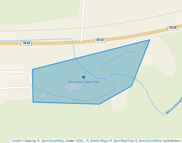 Minneopa State Park in Mankato | Map and Routes