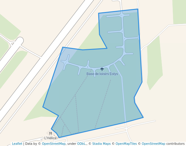 Base de loisirs Kéolis in Lestrem | Map and Routes