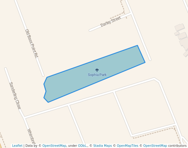 Sophia Park in Shell Cove | Map and Routes