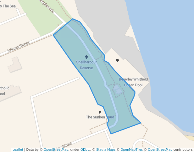 Shellharbour Reserve in Shellharbour | Map and Routes