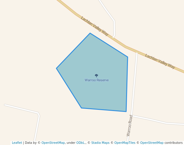 Warroo Reserve in Warroo | Map and Routes