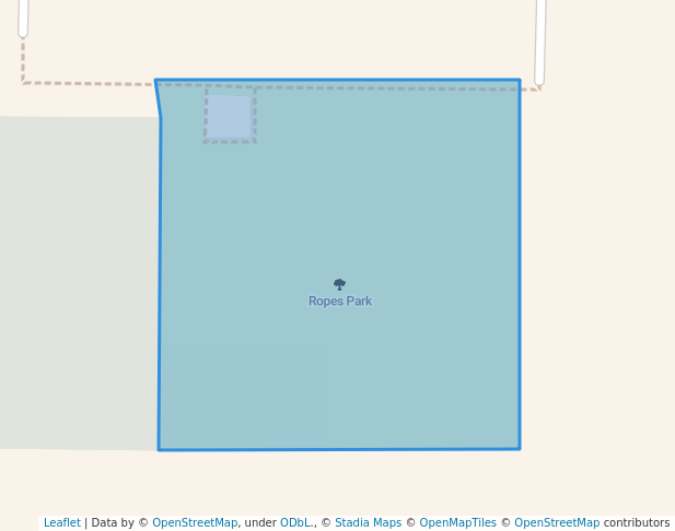 Ropes Park in Onawa | Map and Routes