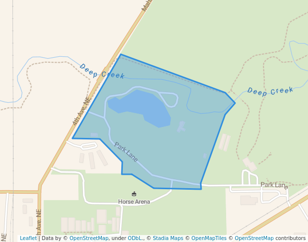 Le Mars Municipal Park in Le Mars | Map and Routes