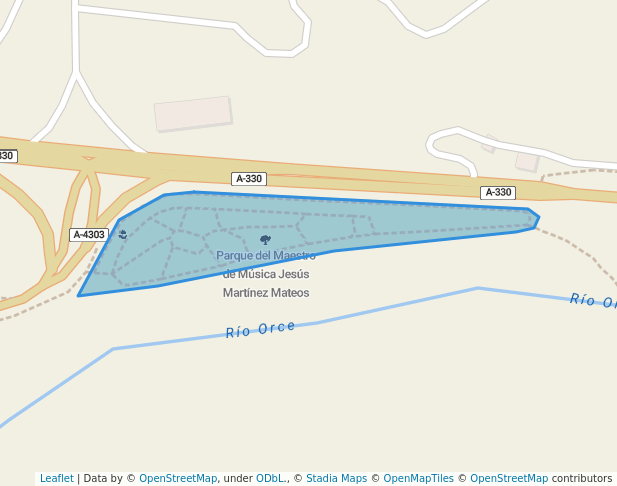 Parque del Maestro de Música Jesús Martínez Mateos in Galera | Map and ...