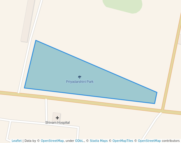 Priyadarshini Park in Basmat | Map and Routes