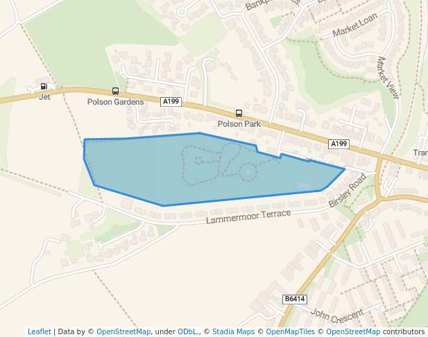 Polson Public Park in Tranent | Map and Routes