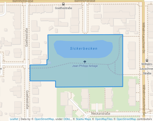 Jean-Philipp-Anlage in Neu-Isenburg | Map and Routes
