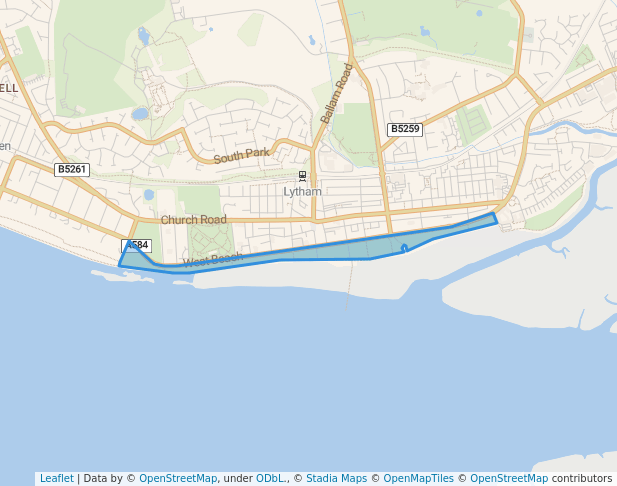 The Green in Lytham | Map and Routes