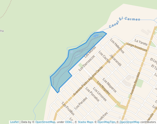 Parque Huechuraba in Huechuraba | Map and Routes