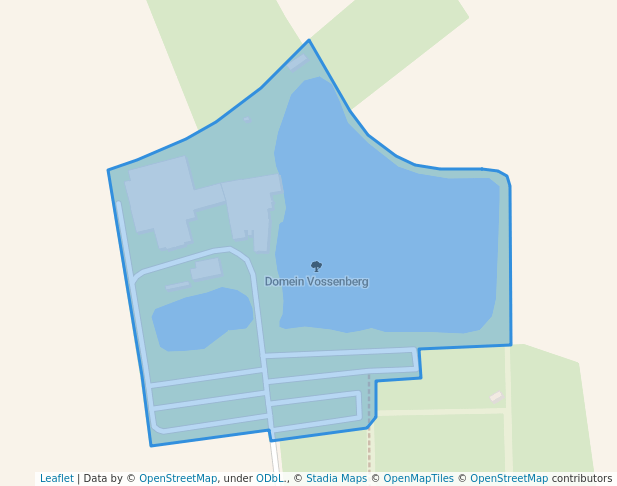 Domein Vossenberg in Hooglede | Map and Routes