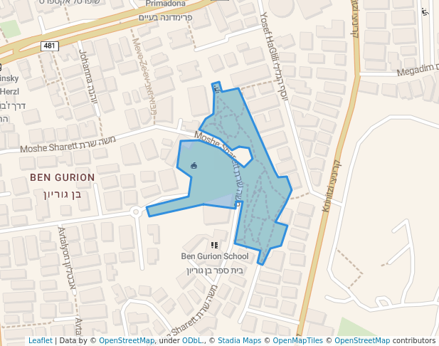 Gan Avraham in Ramat Gan | Map and Routes