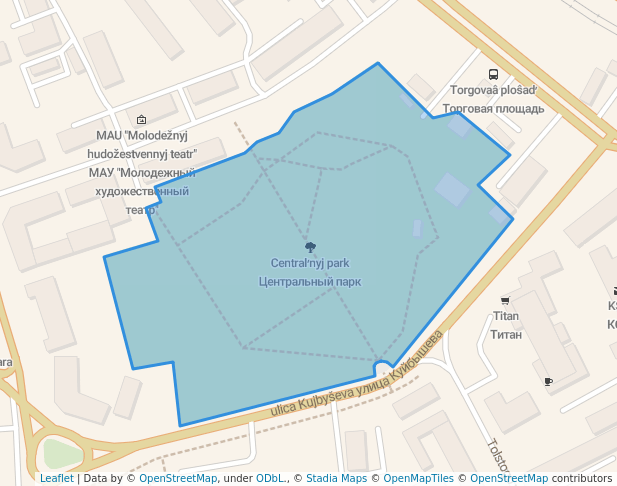 Центральный парк in Ulan-Ude | Map and Routes