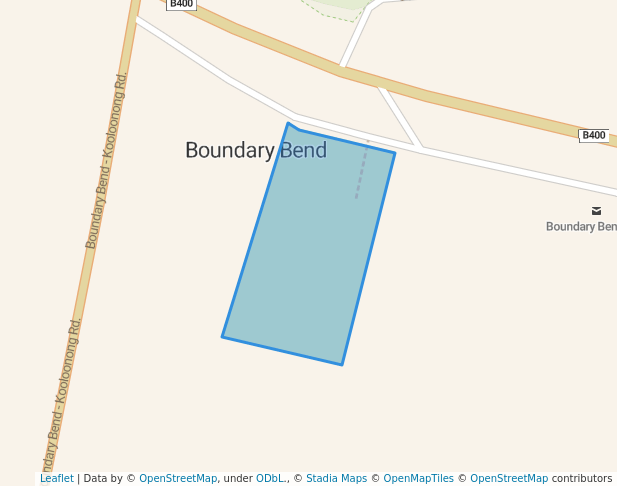 Boundary Bend Memorial Park in Boundary Bend | Map and Routes