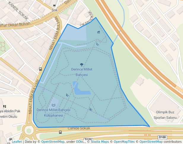 Derince Millet Bahçesi in Derince | Map and Routes