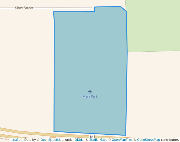 Mary Park in Wanneroo | Map and Routes