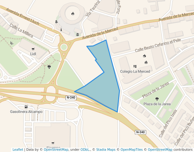 Parque de la Memoria y el Recuerdo in Barbastro | Map and Routes