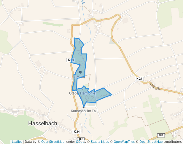 Im Tal in Hasselbach | Map and Routes