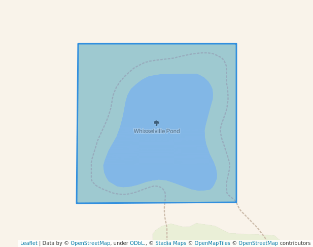 Whisselville Pond in Westlock | Map and Routes