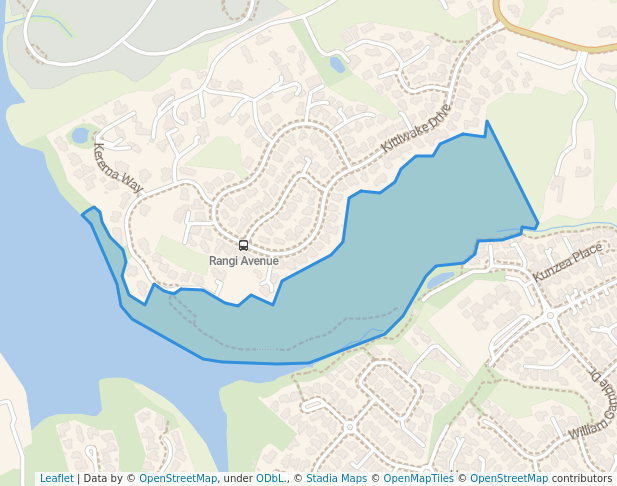 Lady Phoenix Reserve in Auckland | Map and Routes