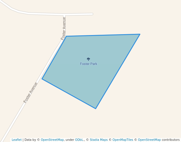 Foster Park in Portageville | Map and Routes