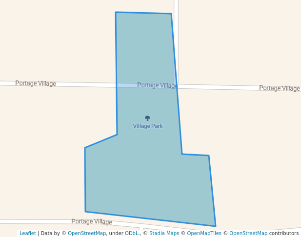Village Park in Portageville | Map and Routes