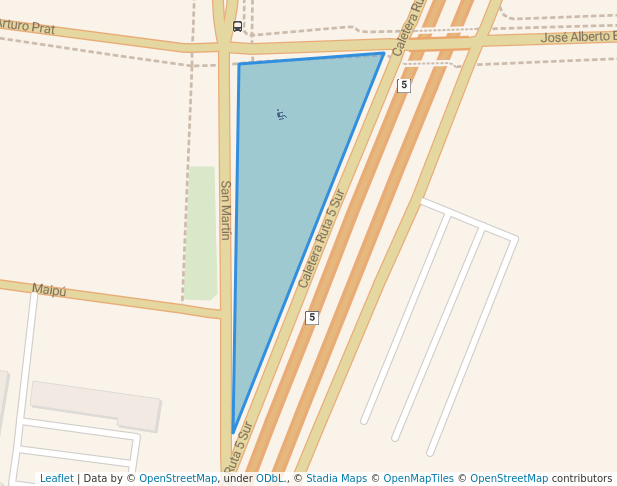 Plaza San Martin in Buin | Map and Routes