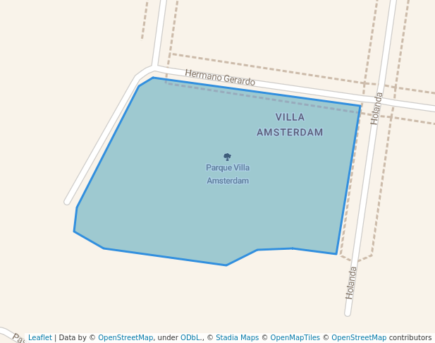 Parque Villa Amsterdam in Buin | Map and Routes