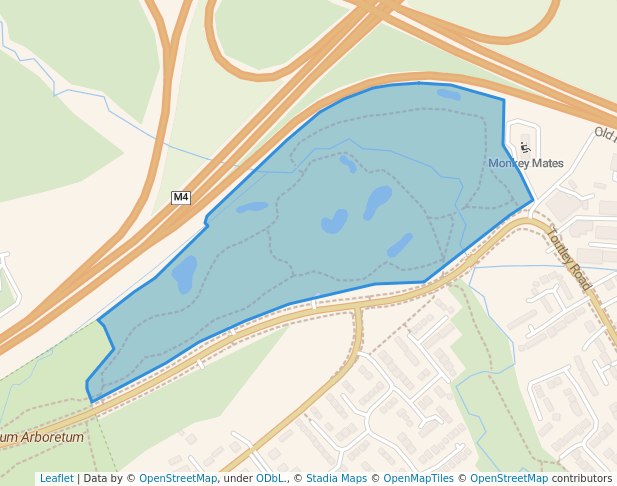 Old Forest Meadows in Winnersh | Map and Routes