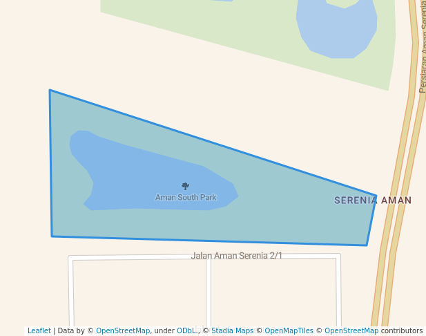 Aman South Park in Sepang | Map and Routes