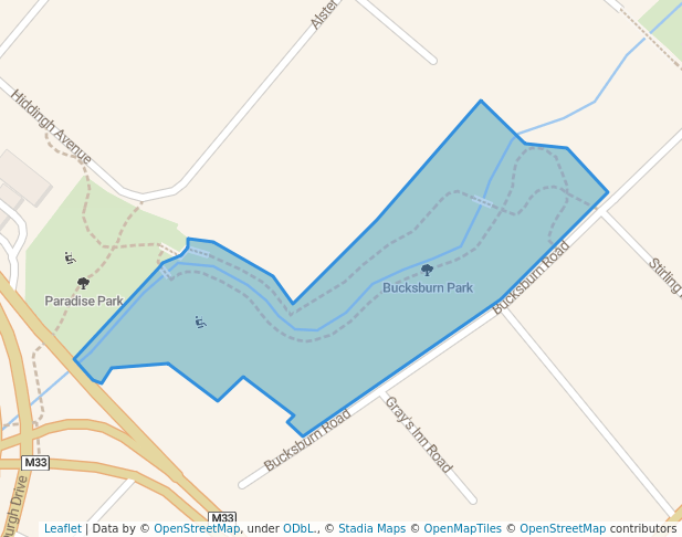 Bucksburn Park in Cape Town | Map and Routes