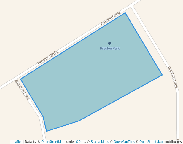 Preston Park in Geneva | Map and Routes