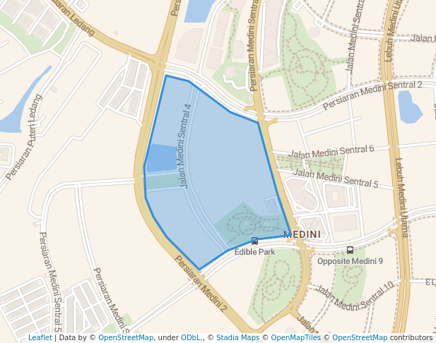 DRZ Iskandar Drone Test Site (DTS) in Iskandar Puteri | Map and Routes