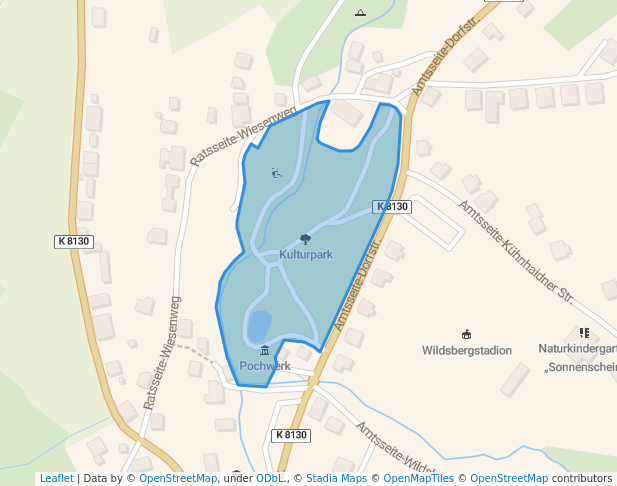 Kulturpark in Marienberg | Map and Routes