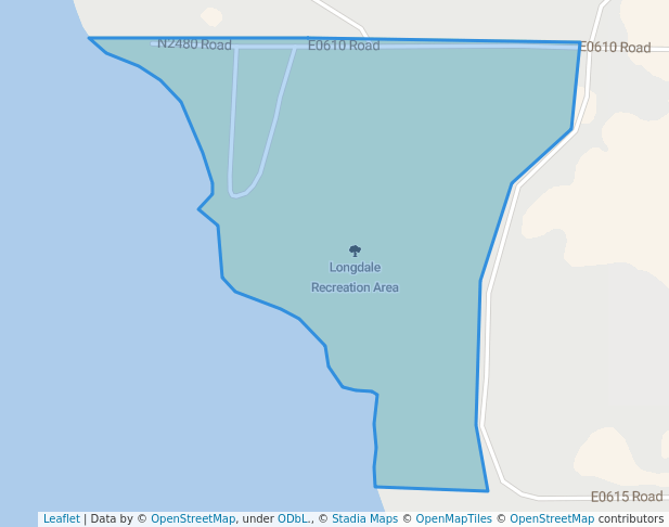 Longdale Recreation Area in Longdale | Map and Routes
