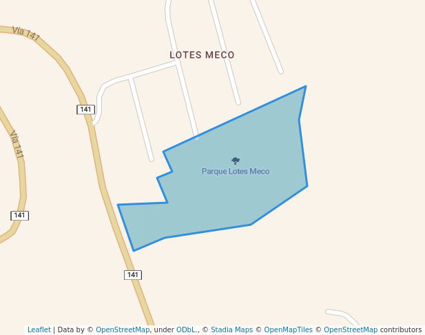 Parque Lotes Meco in Quesada | Map and Routes
