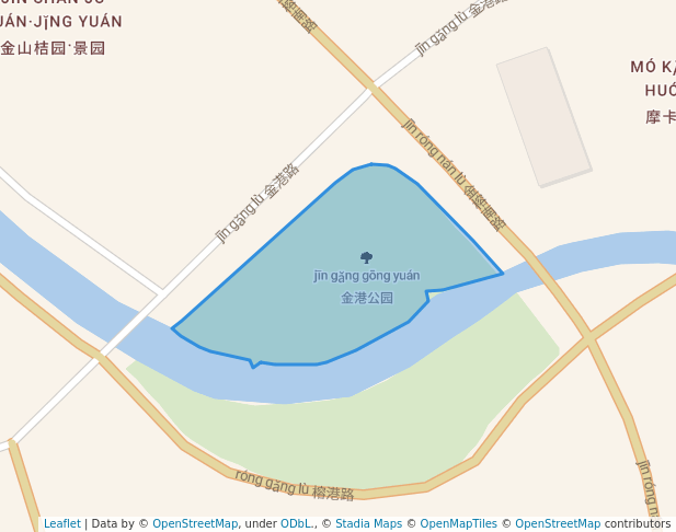金港公园 in Fu Zhou Shi | Map and Routes