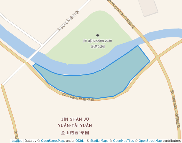 金港公园 in Fu Zhou Shi | Map and Routes