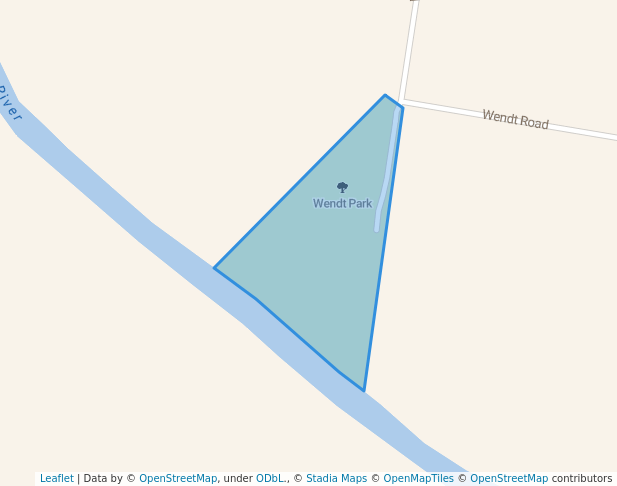 Wendt Park in Chambers Flat | Map and Routes