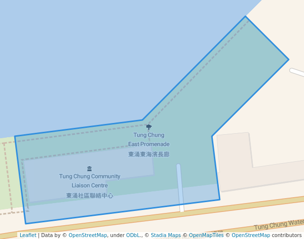 Tung Chung East Promenade in Hong Kong | Map and Routes