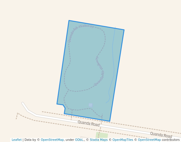 Quanda Road Park in Coolum Beach | Map and Routes