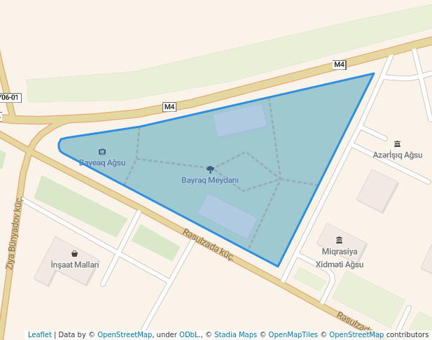 Bayraq Meydanı in Agsu | Map and Routes