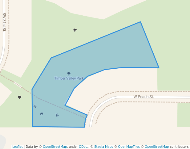 Timber Valley Park in Lincoln | Map and Routes