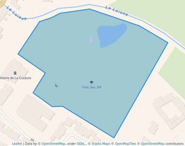 Parc des 3M in La Couture | Map and Routes