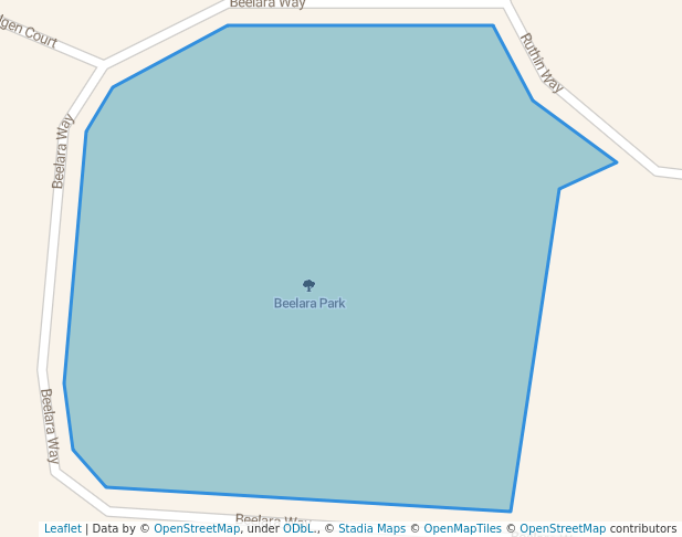 Beelara Park in Wanneroo | Map and Routes