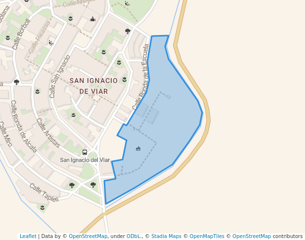 Recinto Ferial in Alcalá del Río | Map and Routes