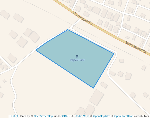 Rajeev Park in Kothagudem | Map and Routes