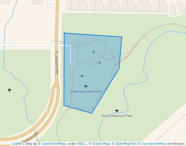 Ward Steenson Park in Carrollton | Map and Routes